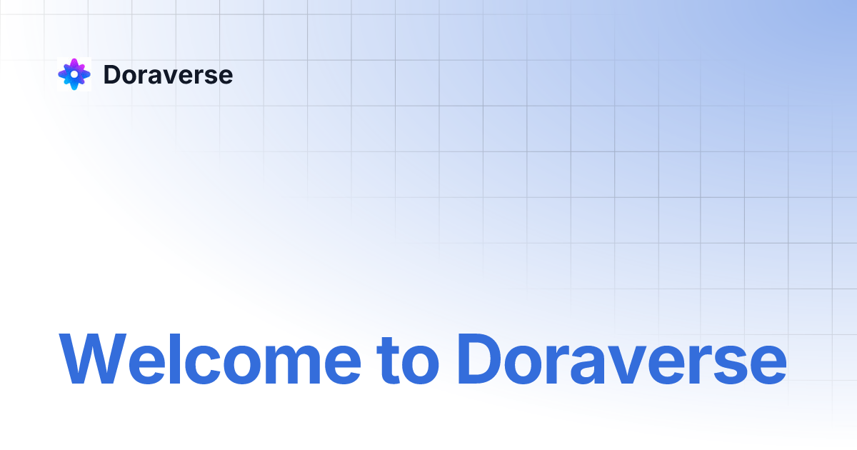 Welcome to User Documentation | Doraverse