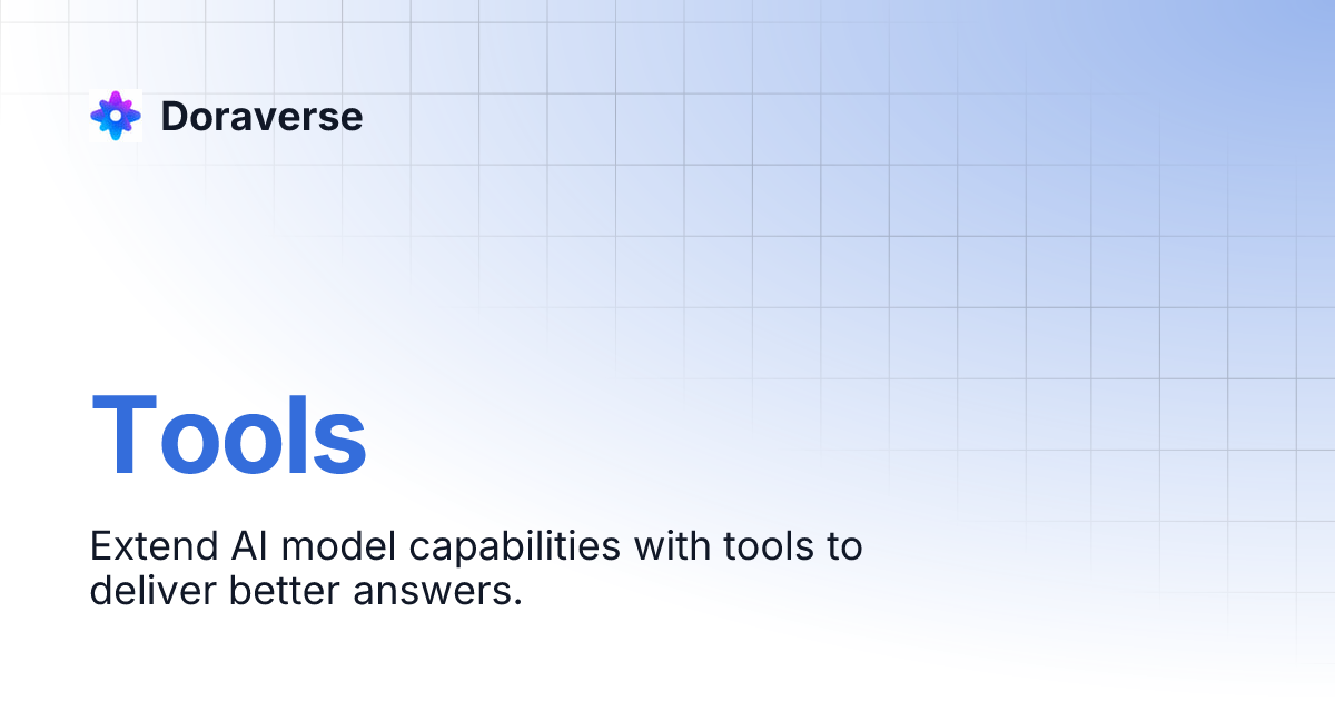 Tools | Doraverse