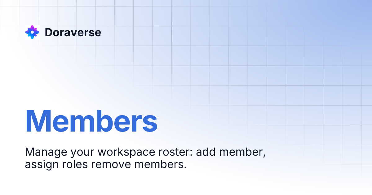Member Management | Doraverse